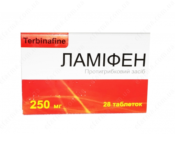 ламіфен таблетки 250мг №28